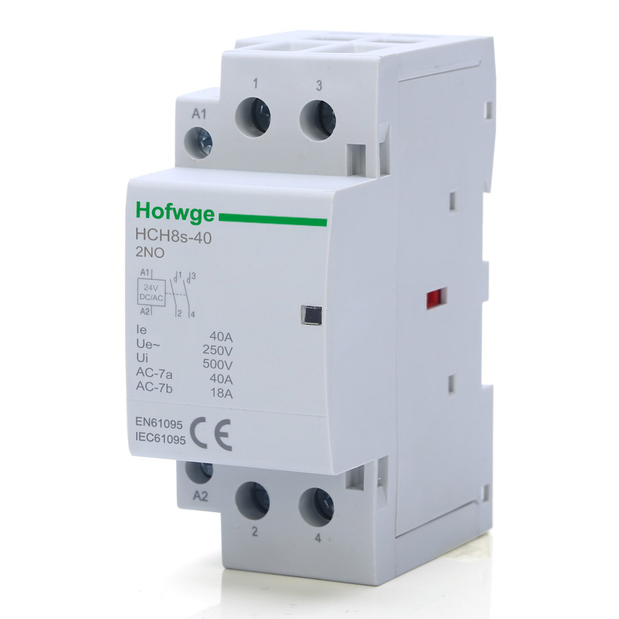 Household contactor-HCH8s miniature contactor-AC contactor-DC contactor-smart circuit breaker ...